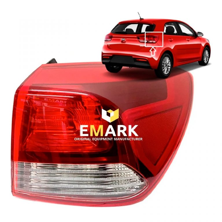 Foco Farol Trasero Exterior Derecho New Kia Rio 5 2017- 2021 - Emark
